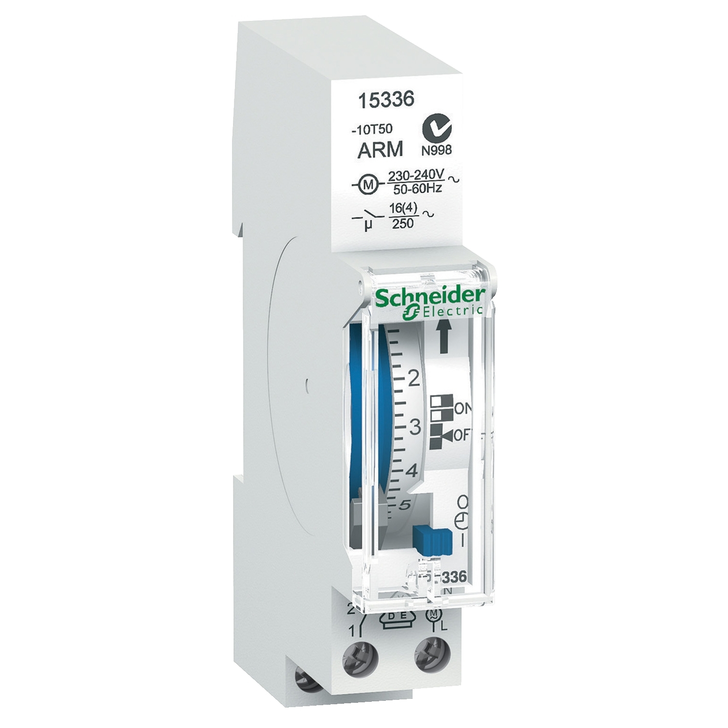 Acti 9 - IH - mechanical time switch - 24 h - 100 h memory :- 15336 - CMH